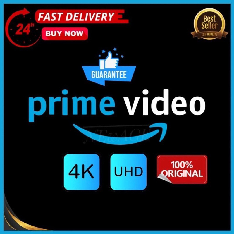 Prime Video Amazon Prime Account Premium Malaysia | Shopee Malaysia