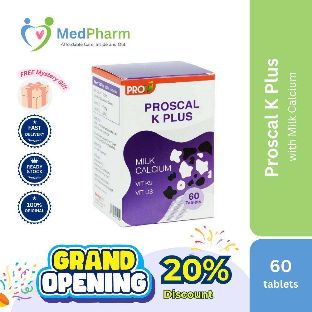 PROTHERAPIX PROSCAL K Plus (60 tablets) | Shopee Malaysia