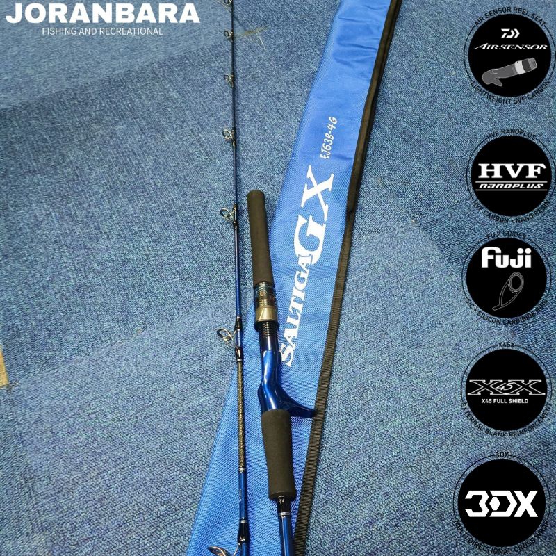 Daiwa Saltiga GX EJ63B-4G Electric Jigging Rod | Shopee Malaysia