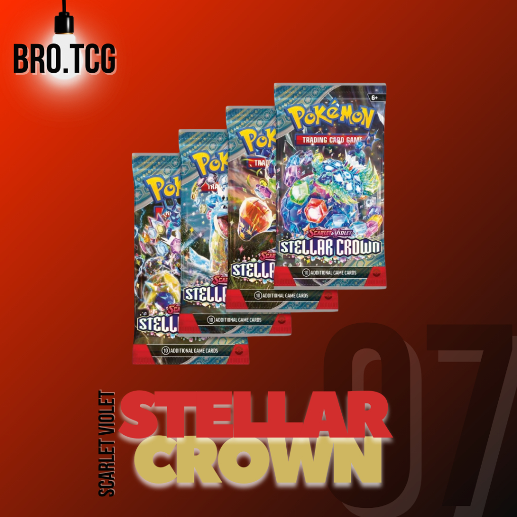 (LiveRip)[SV07] Pokemon TCG : Stellar Crown Packs | Shopee Malaysia