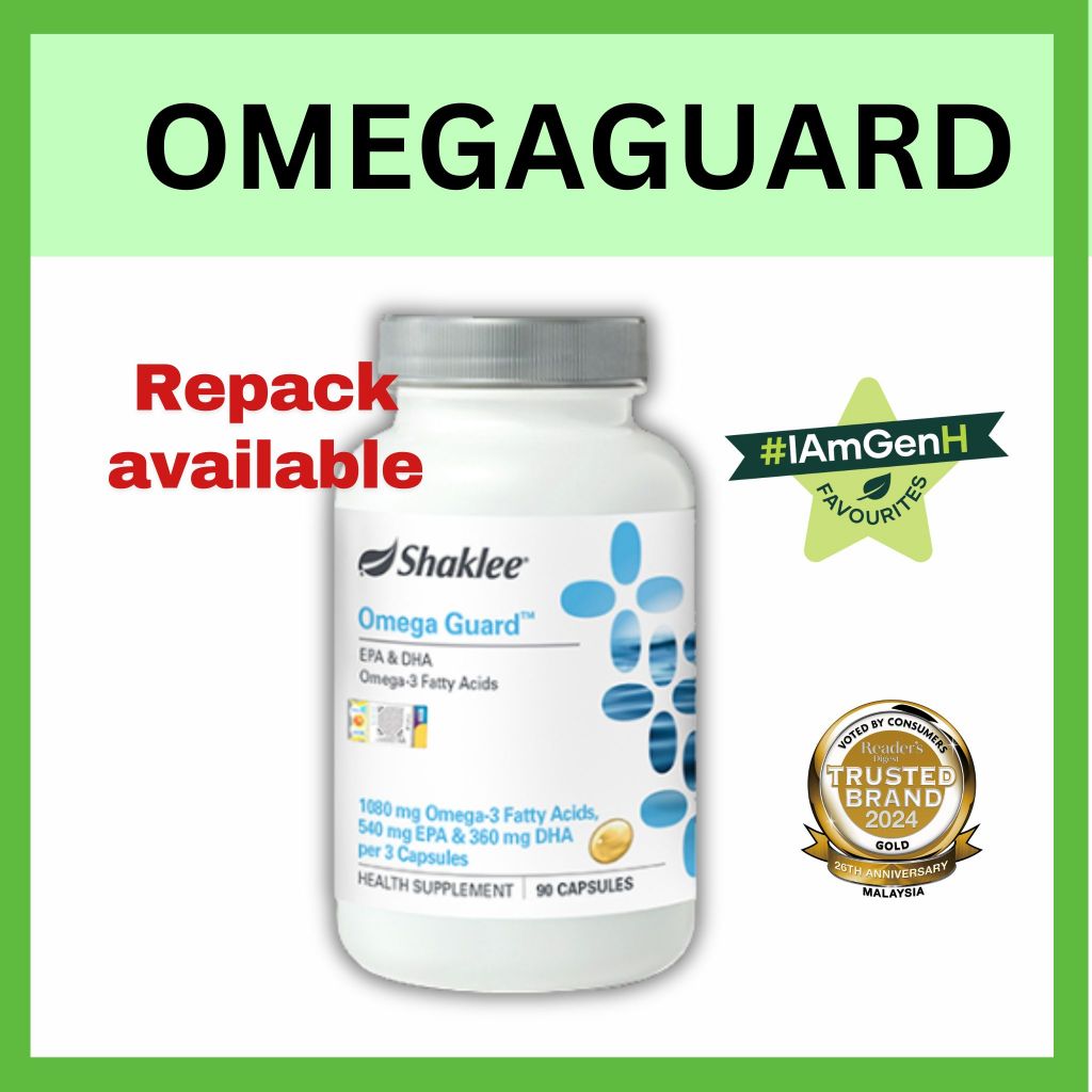 EXP MAY 2026 - Omega Guard Premium Fish Oil Pharmaceutical Grade 1080mg ...