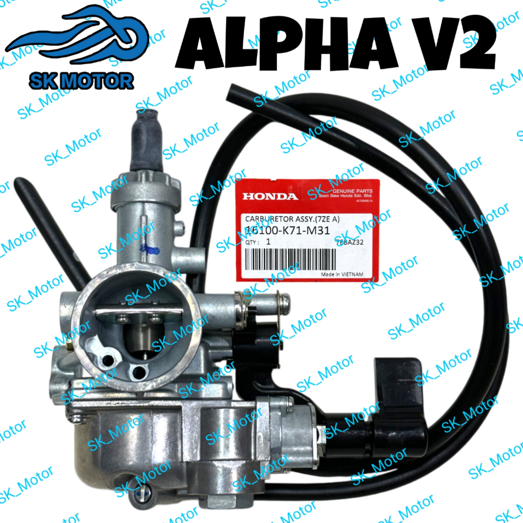 Honda WAVE ALPHA CX 110 CX110 V2 Original Keihin Carburetor Assy ...