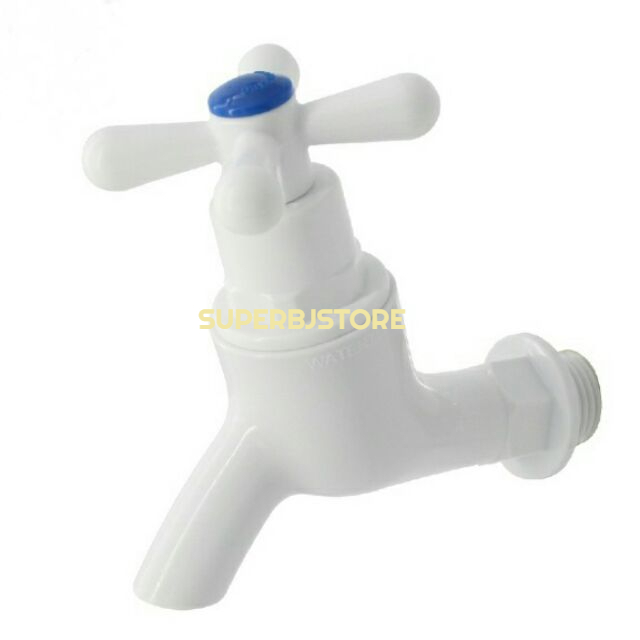 1/2" PVC BIB WATER TAP / 1/2" PVC TAP/ 1/2" DKI PLASTIC BIB TAP ...