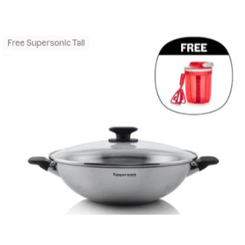 [LIMITED SET OFFER] Tupperware Universal Wok 38cm KUALI | Shopee Malaysia