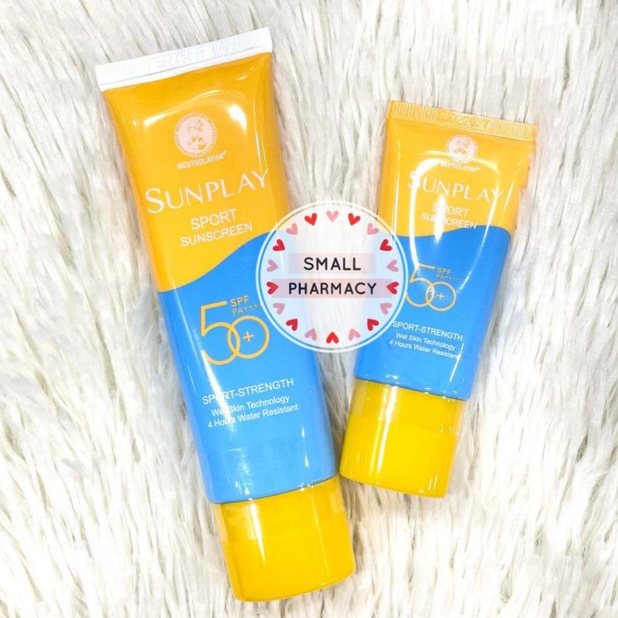Sunplay SPORT Sunscreen SPF50 + PA++++ 120 Sport Strength 30g / 80g Wet ...