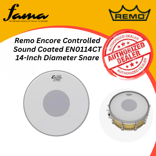 [FAMA]Remo Encore Controlled Sound Coated EN0114CT 14-Inch Diameter ...