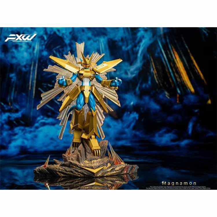 FXW Studio - Magnamon Digimon Series 004 Resin Statue GK Anime Figure ...