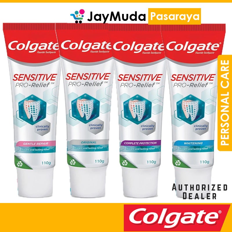 Colgate Sensitive Pro-Relief Toothpaste 110g Whitening Original ...