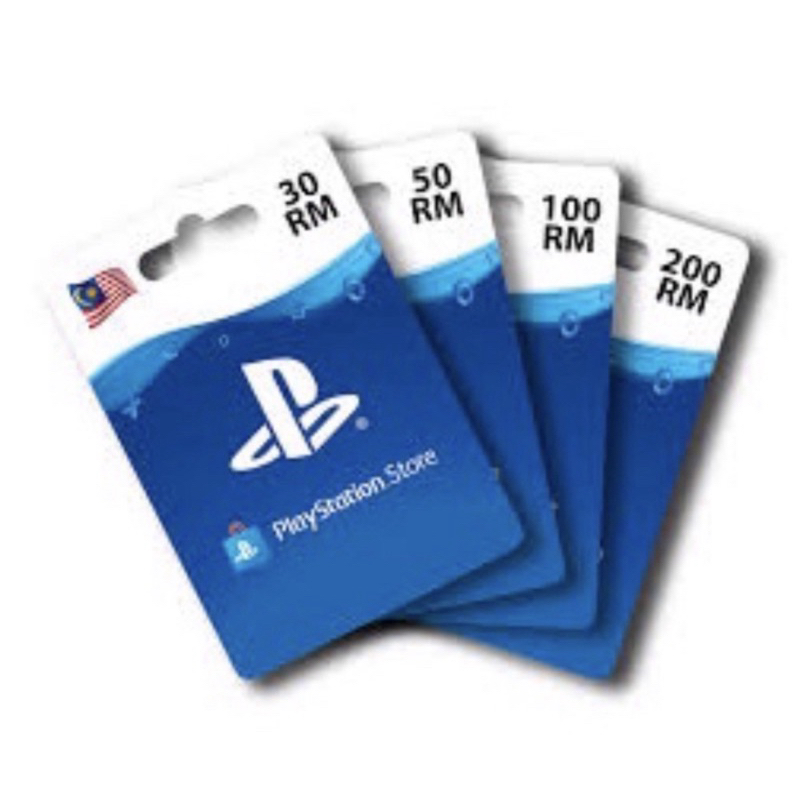 PlayStation Prepaid Cards 50RM Reload MY Malaysia PSN PS Plus Play ...