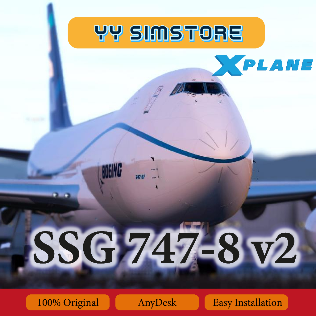 SSG 747-8 v2 For X-Plane 12 | Easy Installation | Quick Shipment | X ...