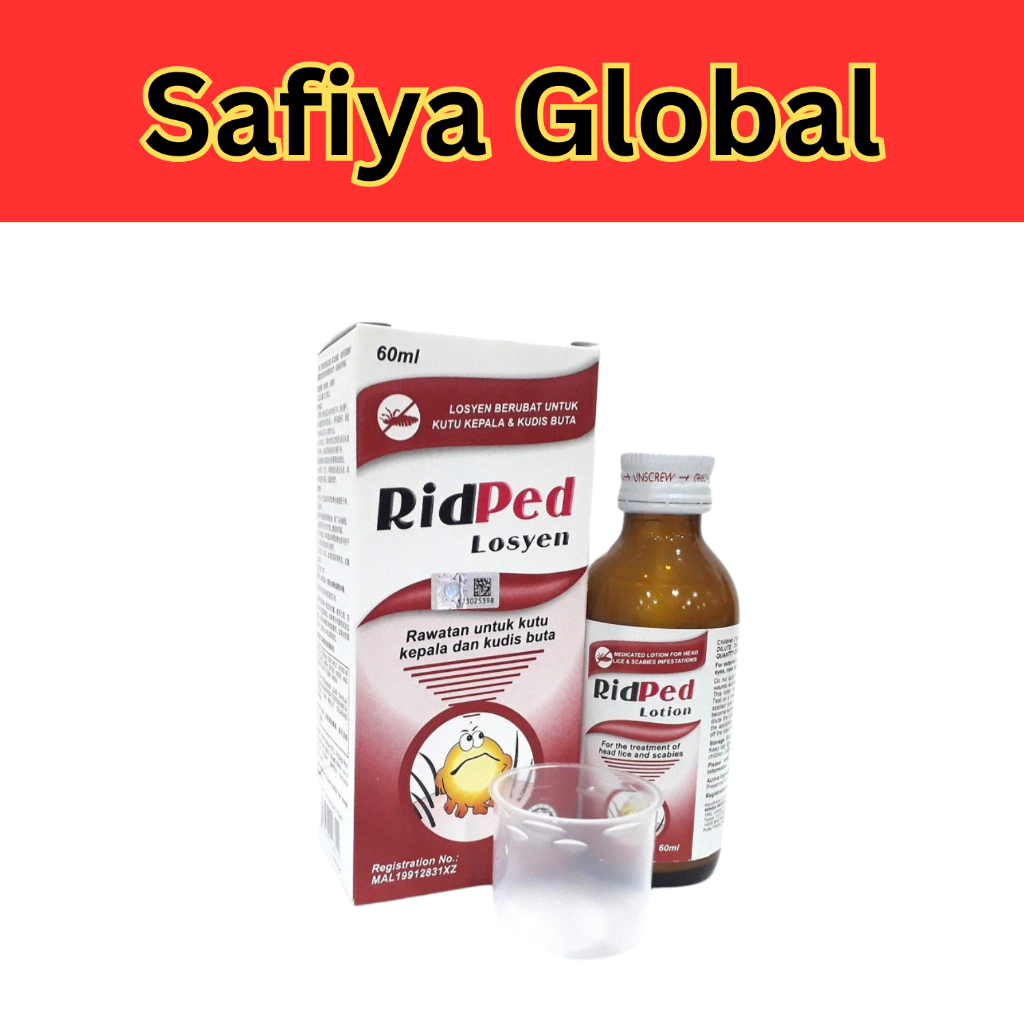 STOCK CLEARANCE SALE !!! RIDPED LOTION 60ML(UBAT KUTU)for Scabies and ...