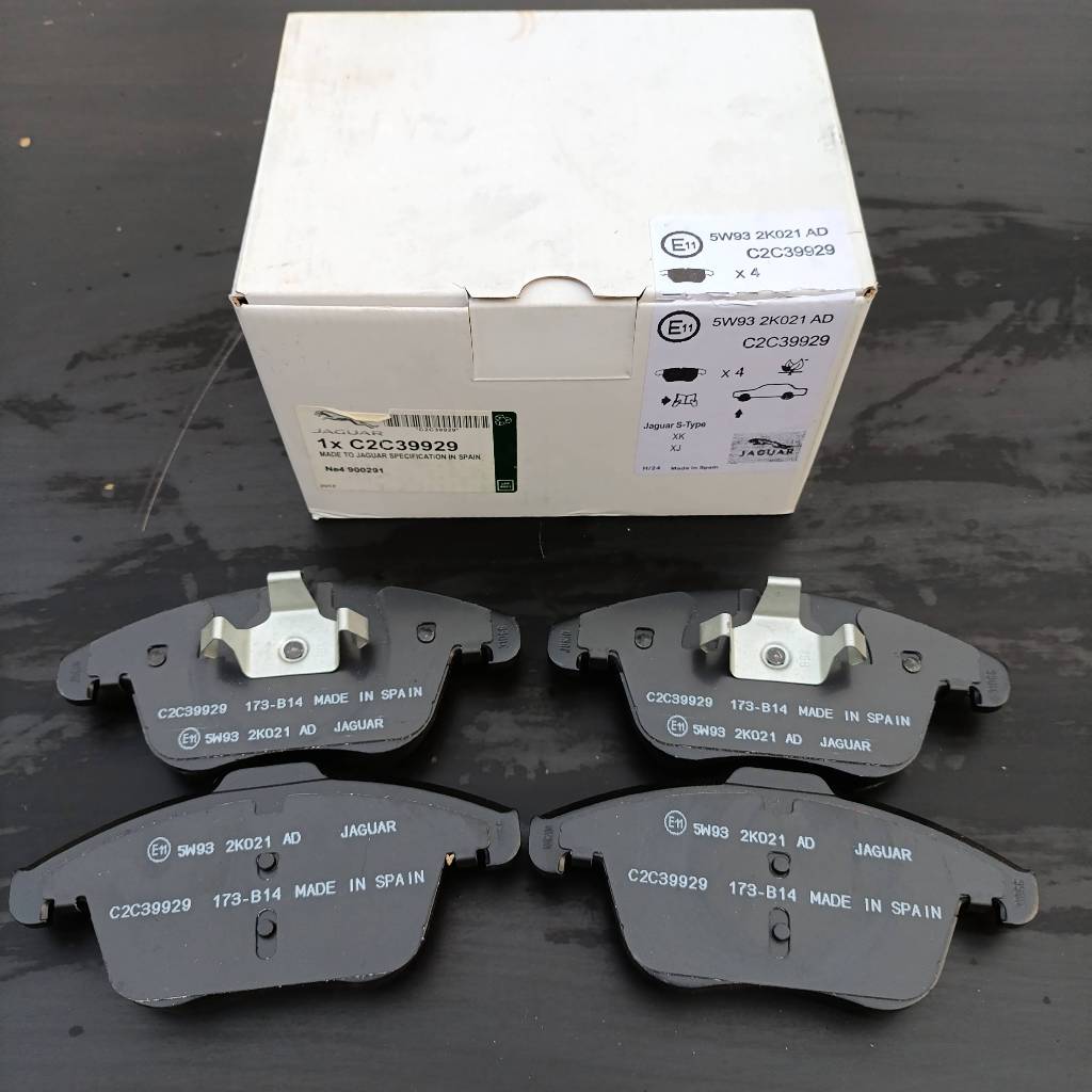 ( 100% ORIGINAL ) JAGUAR S TYPE XE XF X250 XJ X350 X351 FRONT BRAKE PAD C2C39929 | Shopee Malaysia