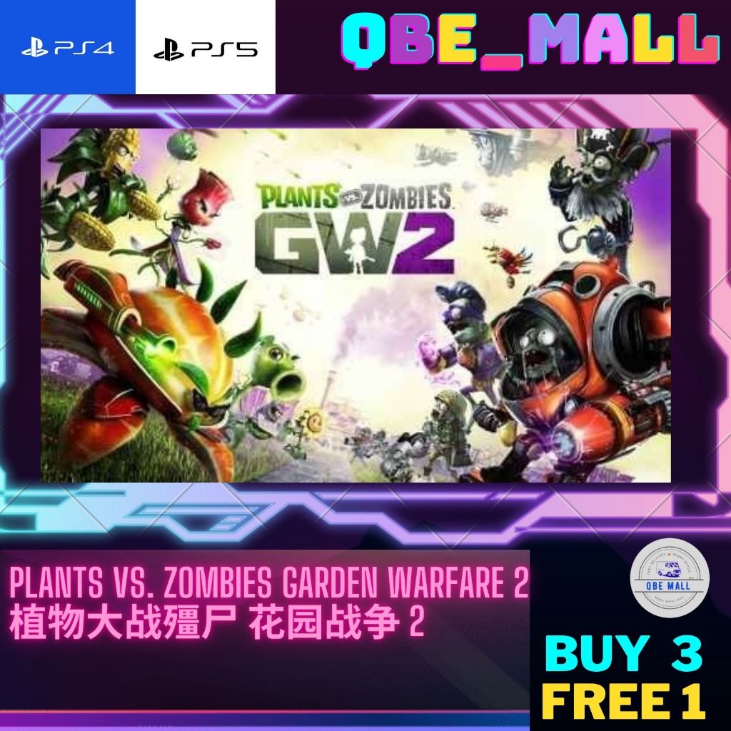 Plants vs. Zombies Garden Warfare 2 植物大战殭尸 花园战争 2 (PS4 & PS5) Digital ...
