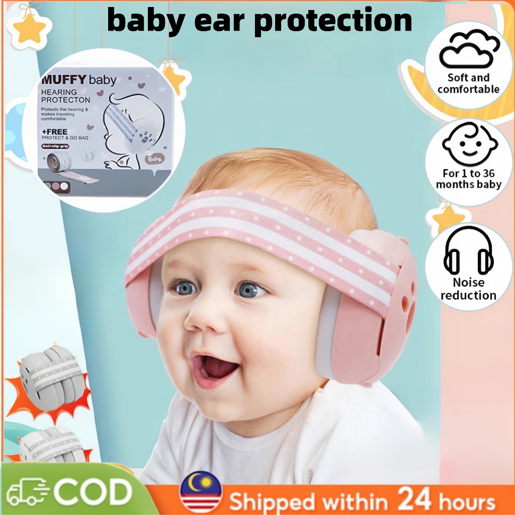 Baby Earmuffs Protect Baby Hearing Safety, Noise Reduction Suitable For ...