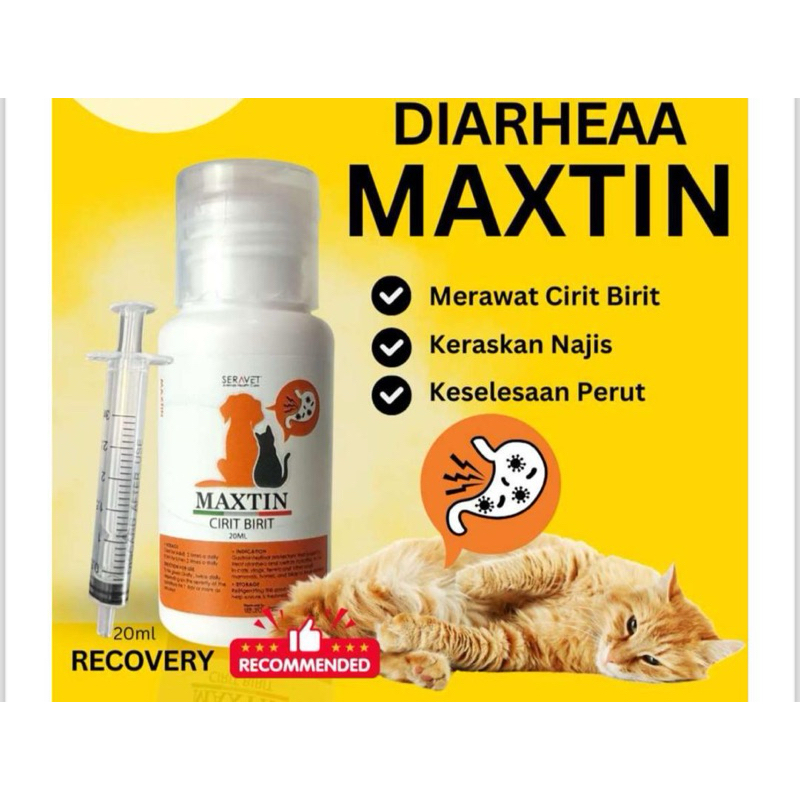 MAXTIN UBAT CIRIT BIRIT KUCING (tiada picagari) | Shopee Malaysia