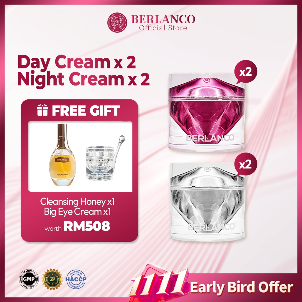 BERLANCO | Day Cream Collagen SPF30PA+++ Moisturizing Wrinkles ...