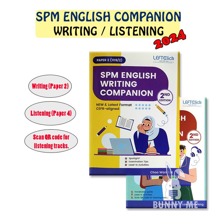 [BUNNY] 2024 SPM English Writing & Listening Companion | Reference ...