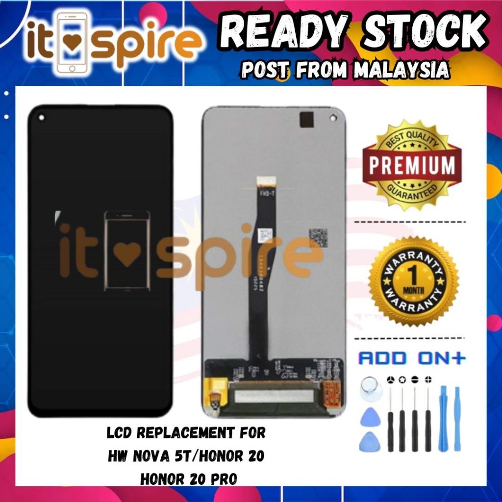 [IT SPIRE] NOVA 5T/ HONOR 20 / HONOR 20 PRO LCD WITH TOUCH SCREEN ...