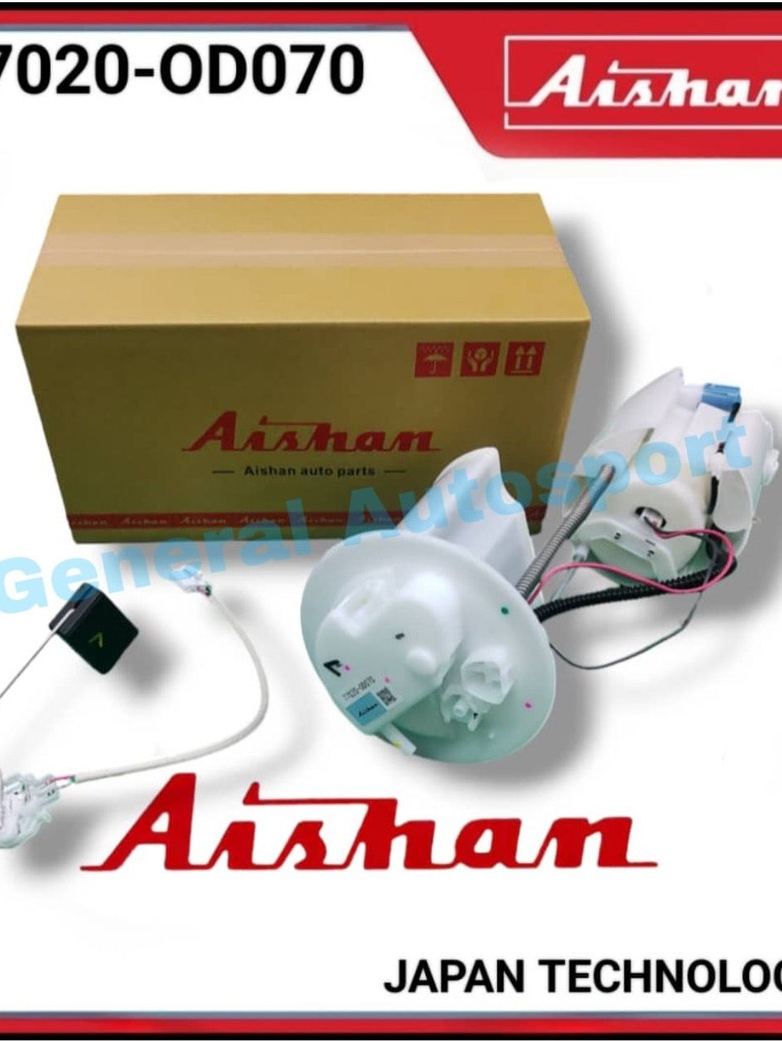 Fuel Pump Brand Aishan Japan Toyota Vios NCP93 77020-0D070-ASN | Shopee ...