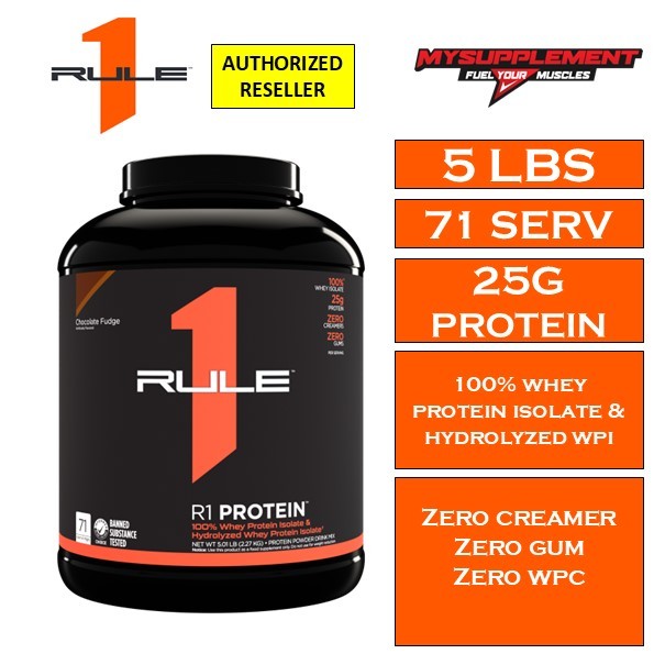 Rule 1 Protein (2lbs)(5lbs) Whey Protein Isolate | Shopee Malaysia