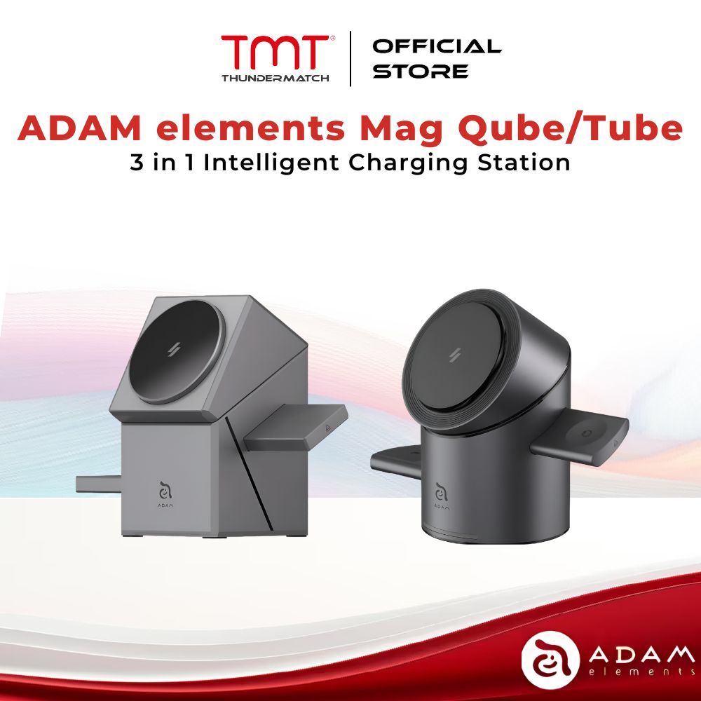 ADAM elements Mag Qube / Tube 3-in-1 Intelligent Charging Station | Shopee Malaysia