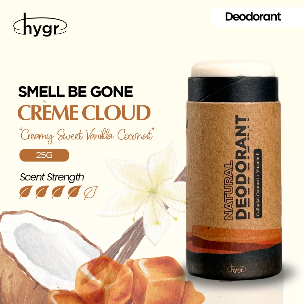 hygr Natural Deodorant Stick - Creme Cloud (25g) | Shopee Malaysia