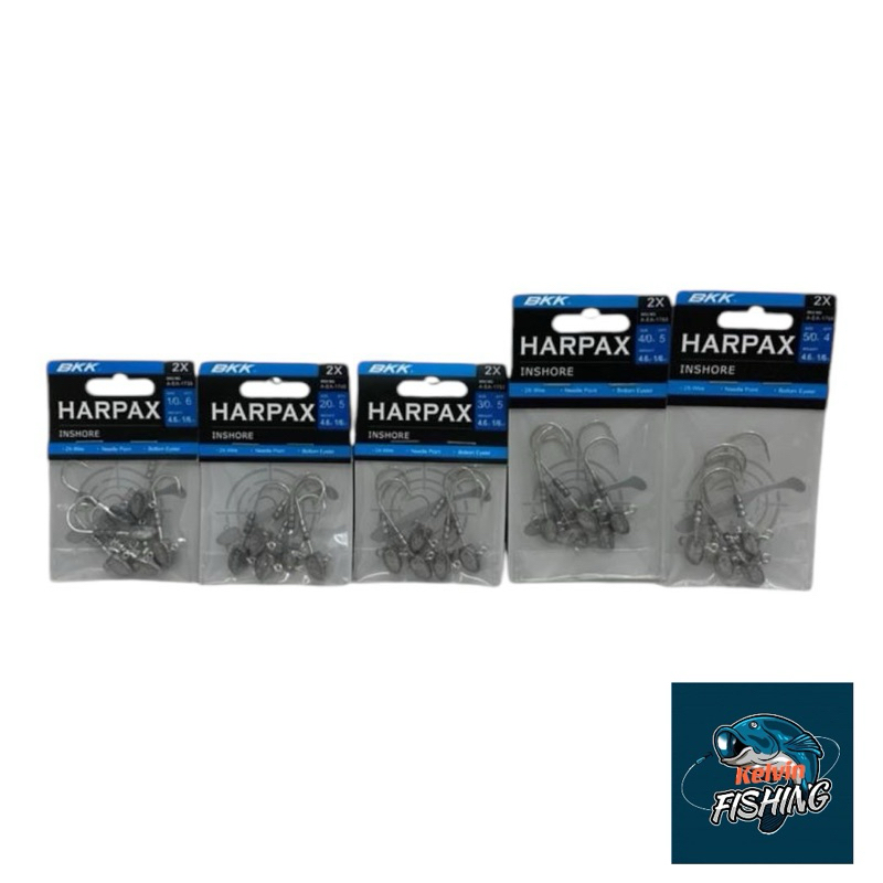 🎈🎈🎈BKK THE NEW HARPAX 2X INSHORE JIGHEAD🎈🎈🎈 | Shopee Malaysia