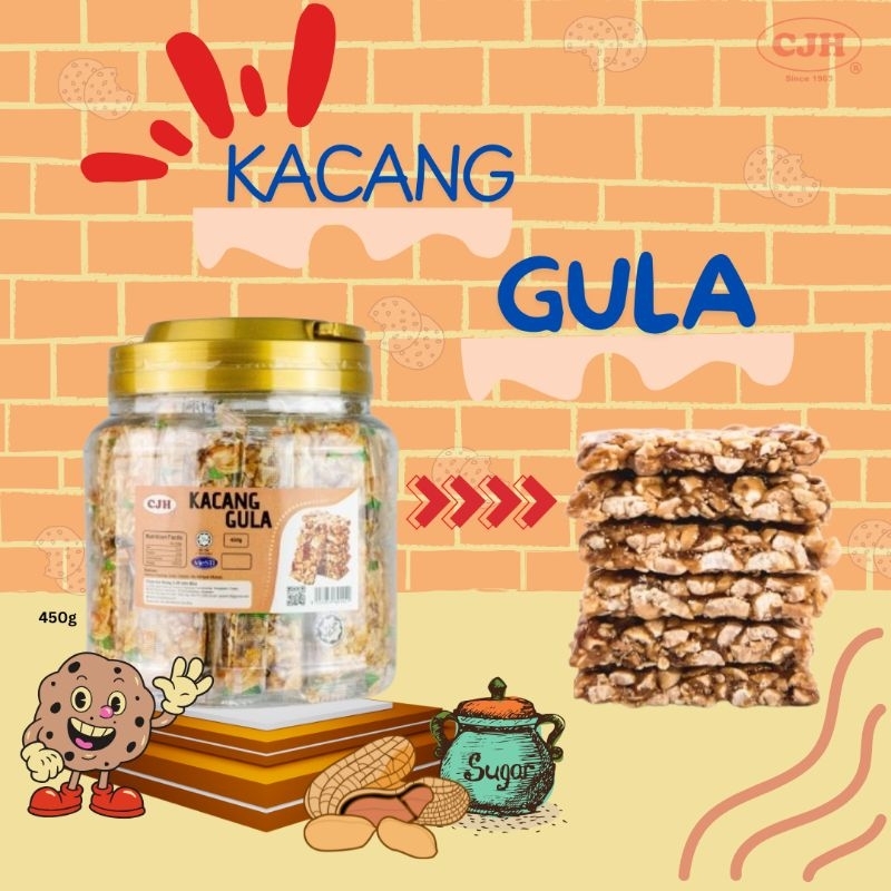 Kacang Gula Tradisional CJH (400g)[Handemade][HALAL][MeSTI] | Shopee ...