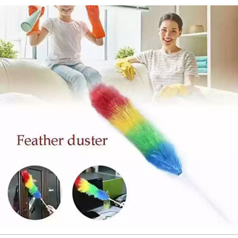 ZR6556 Colourful Plastic Duster(50cm) | Shopee Malaysia
