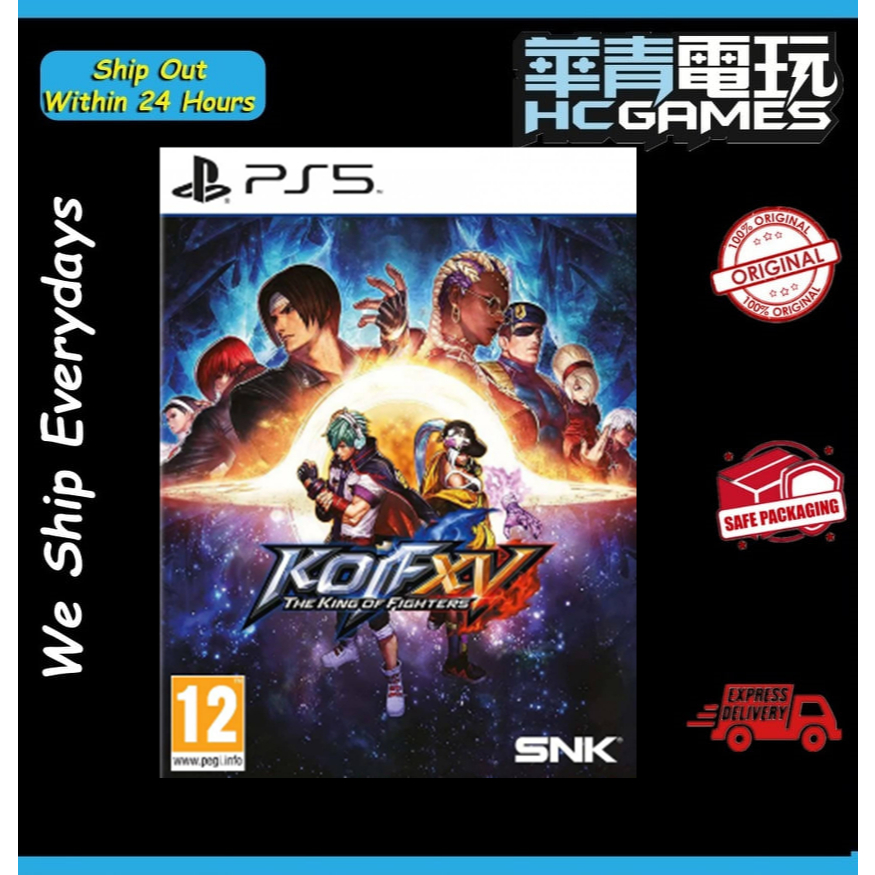 PS5 The King Of Fighters XV (English-Disc-New Seal) KOF 15 / The King ...
