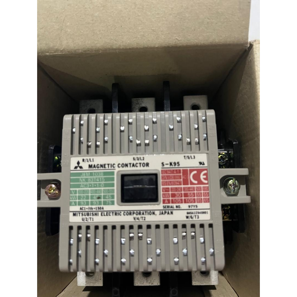 MITSUBISHI AC MAGNETIC CONTACTOR OLD Model ORI | Shopee Malaysia