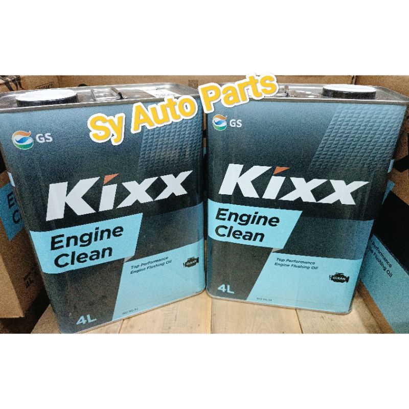 Kixx Flushing Oil 👍👍👍 - KIXX Engine Clean (4 Liters/ 1 Tin -kixx Engine ...