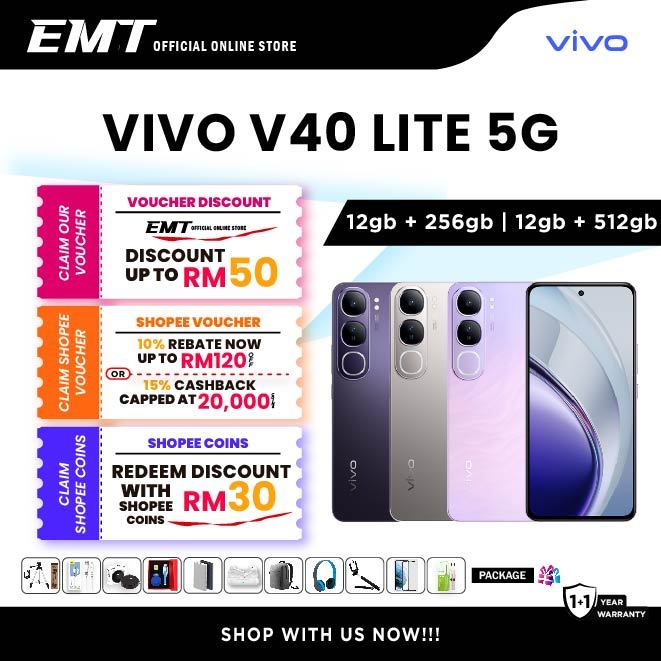 VIVO V40 LITE 5G [8GB RAM 256GB ROM] [12GB RAM 256GB ROM] [12GB RAM 512GB ROM] - Original VIVO ...