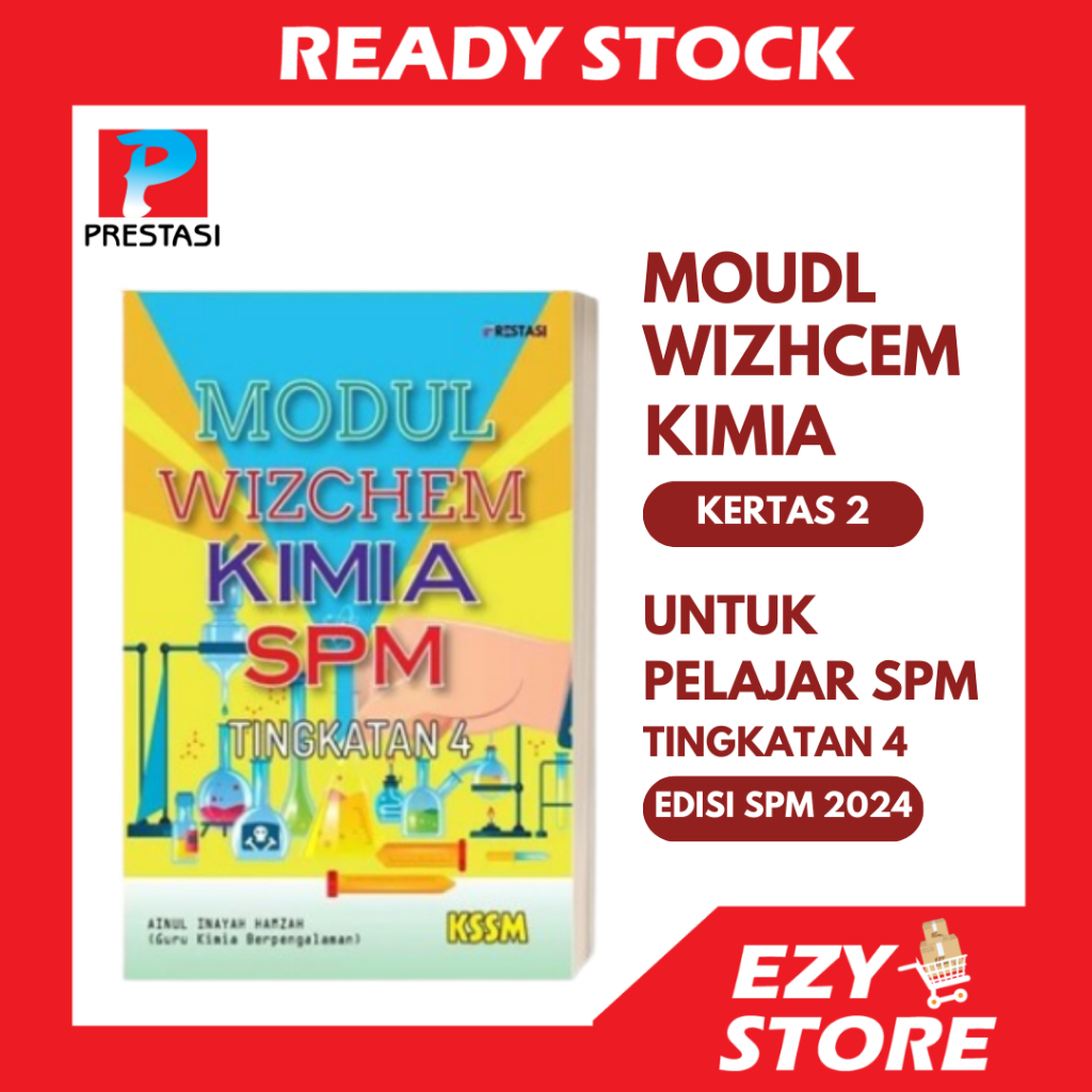 Prestasi Buku Rujukan & Latihan Sains Modul Wizchem Kimia SPM Tingkatan 4 KSSM | Shopee Malaysia
