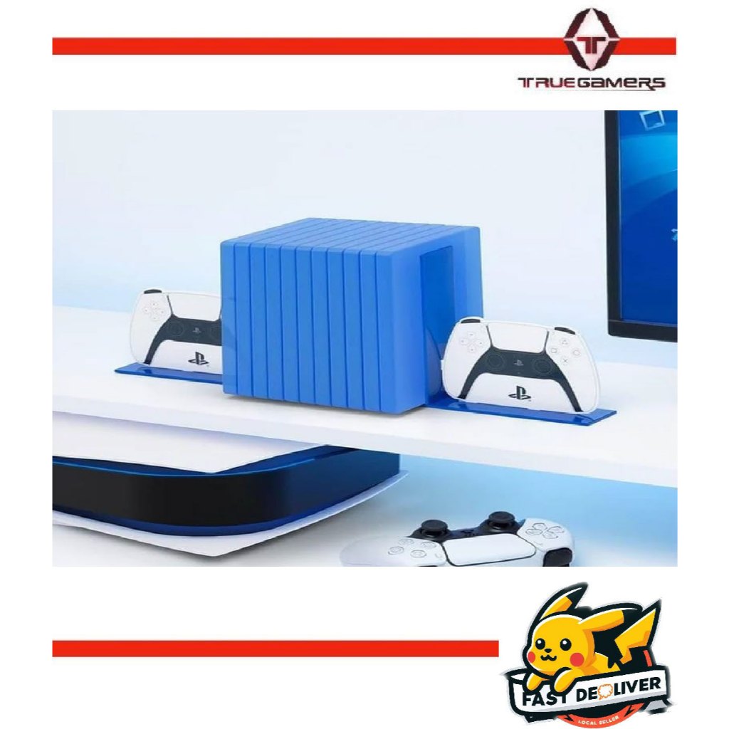 Playstation Official PS5 Dualsense 5 DS5 Disc Game Display Shelf ...