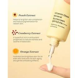 LUMI VITAMIN GLOW MINERAL SUNSCREEN SPF50 PA++++ 50ML | Shopee Malaysia