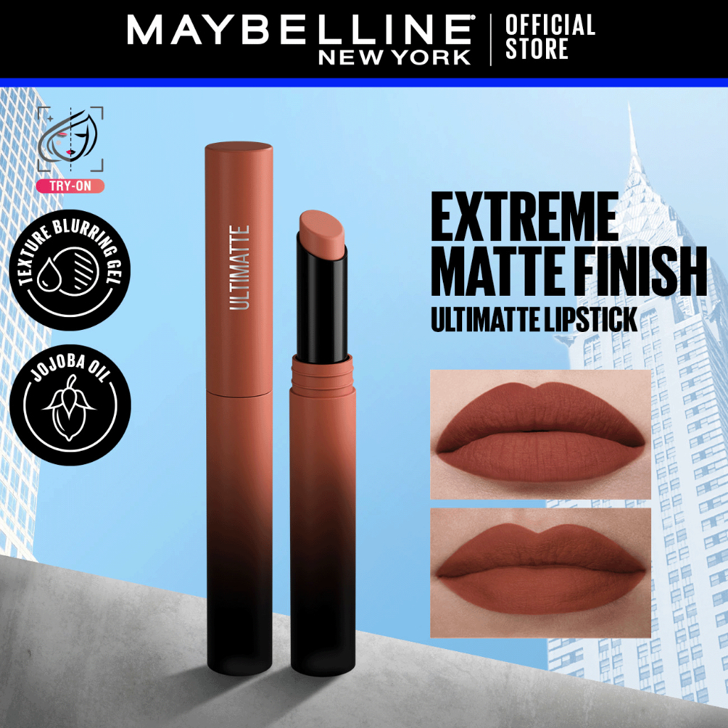 Maybelline Color Sensational Ultimatte Slim Lipstick - Extreme Matte ...