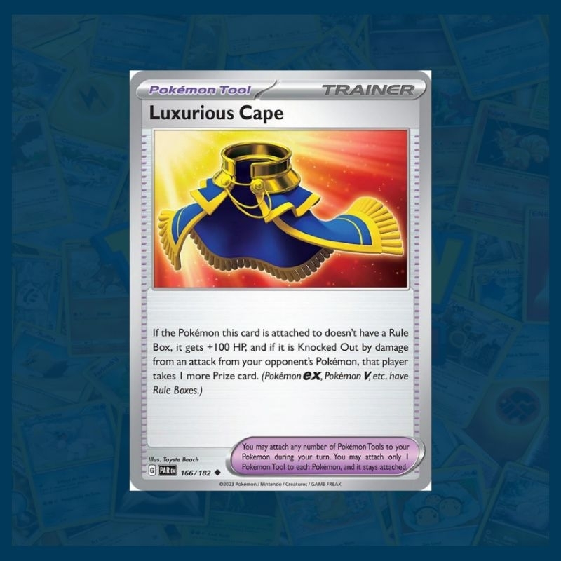 Luxurious Cape (166/182) - Paradox Rift | Pokemon | Shopee Malaysia