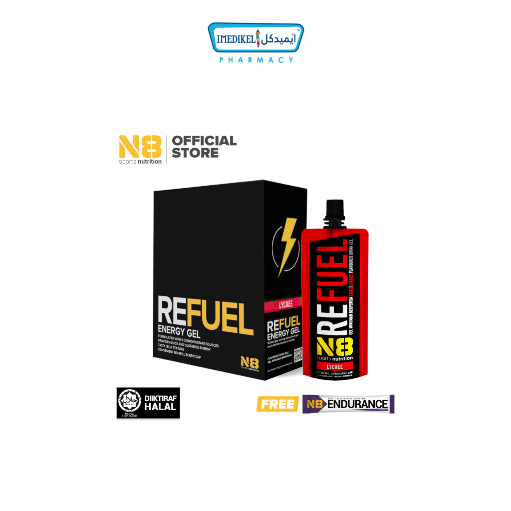 N8 REFUEL ENERGY GEL LYCHEE 10'S (EXP:06/2026) | Shopee Malaysia