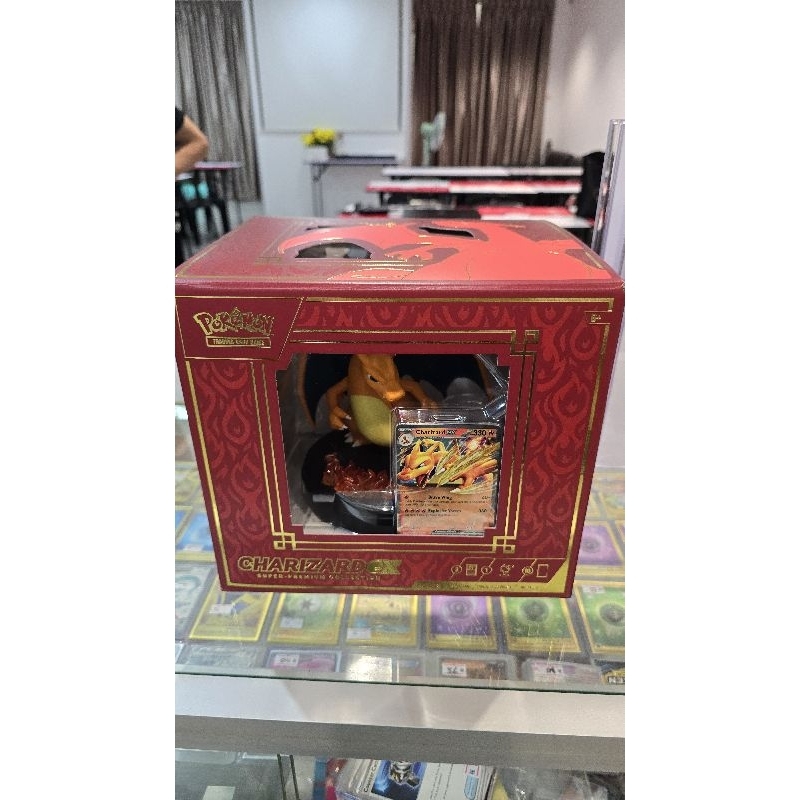 Charizard Premium Collection Box Pokemon TCG Card Game Scarlet & Violet ...