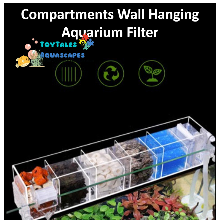 Multi compartments Aquarium Filter for Balance Aquatic Ecosystem ...