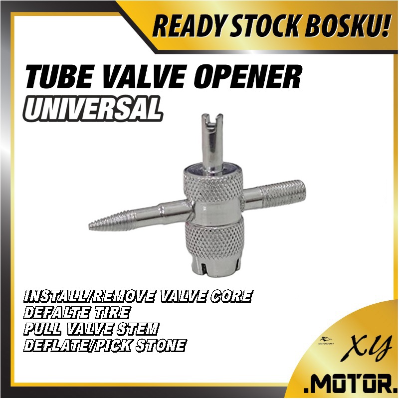 TUBE VALVE OPENER NOP PEMBUKA KEPALA TUBE TIUB TUBELESS TIRE TYRES ...