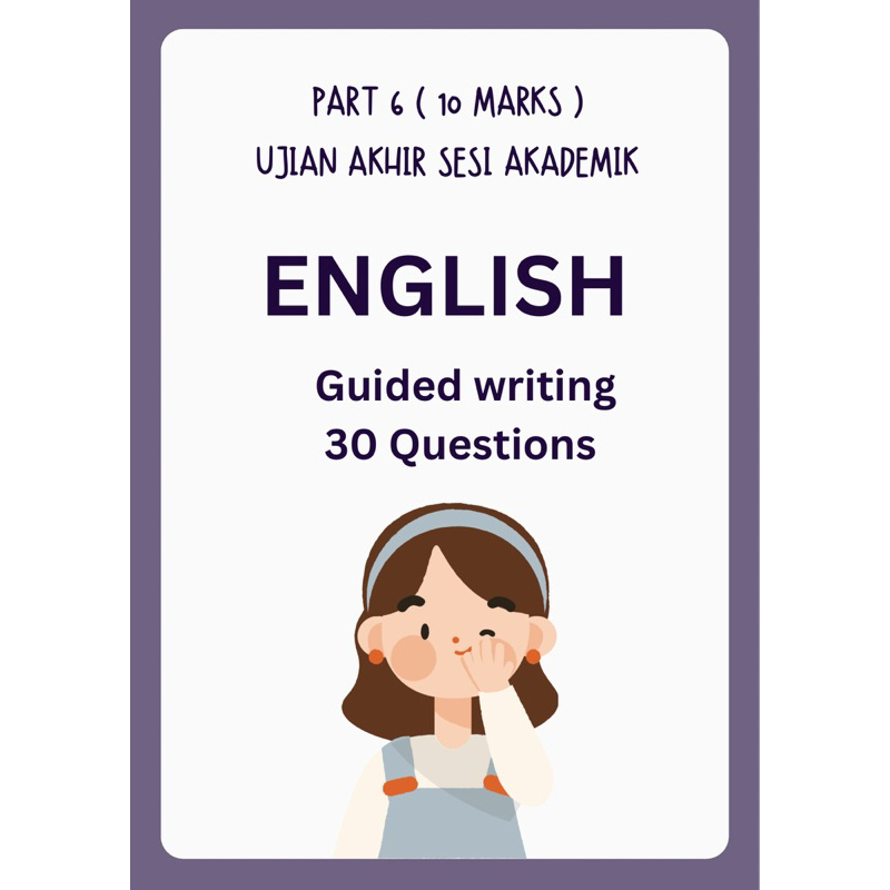 P2 UASA ENGLISH Guided writing 30 Questions | Shopee Malaysia