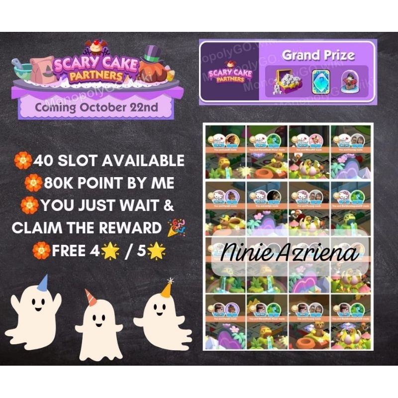 MONOPOLY (SCARY CAKE PARTNERS) | Shopee Malaysia