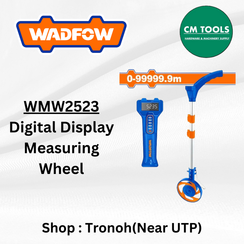 WADFOW WMW2523 Digital Display Measuring Wheel / Digital Measuring ...