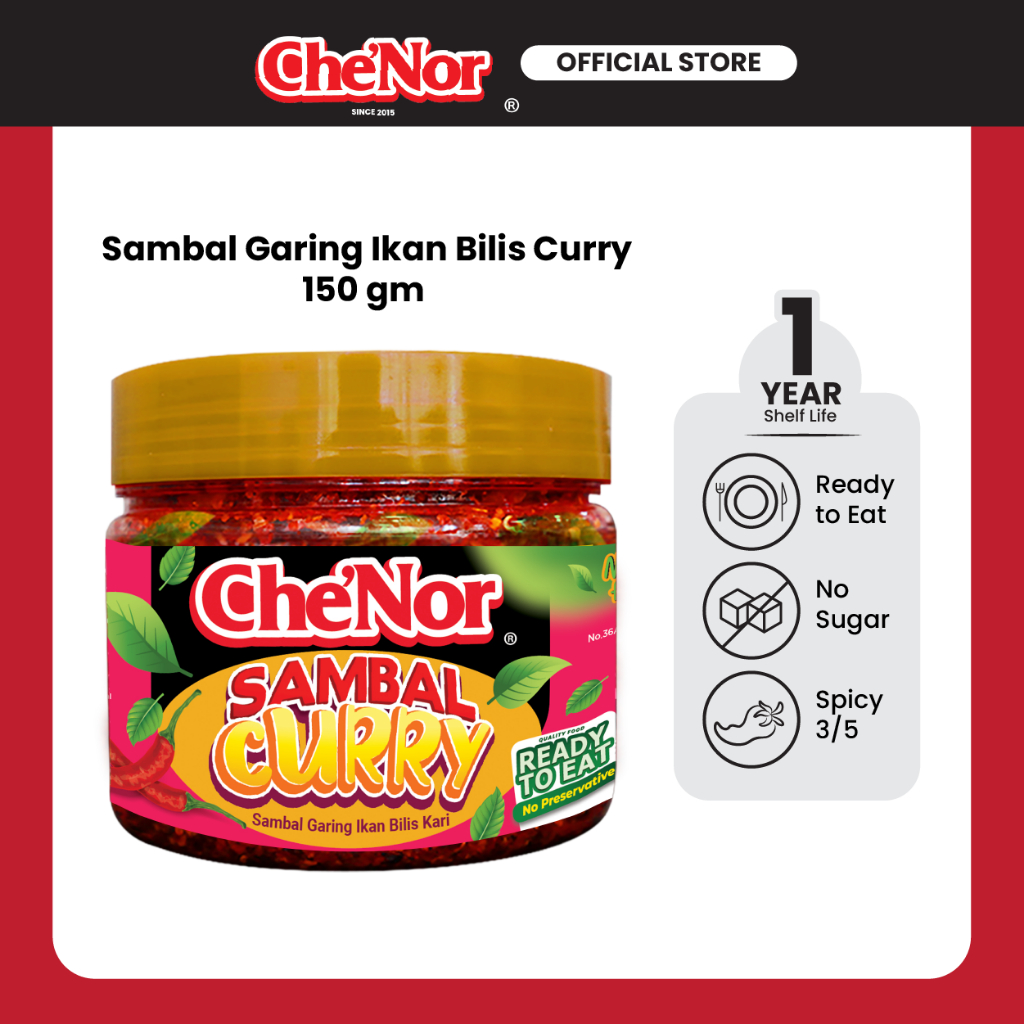 [Direct Factory] CHE'NOR Sambal Curry (160gm) | Shopee Malaysia