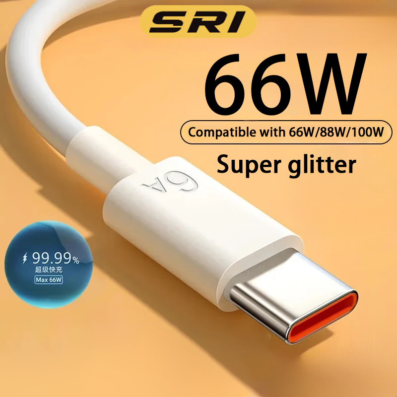 100W USB To Type C Fast Charger 6A High Current Fast Charging For type ...