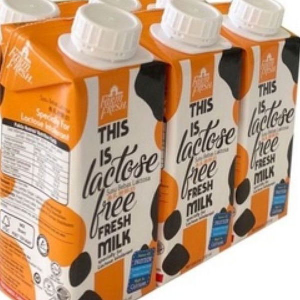 Farm Fresh UHT Full Cream Lactose Free Fresh Milk, 4 x 200ml | Shopee ...