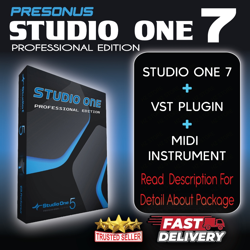 Presonus Studio One 7 Pro Latest 2025 DAW Music Producer Mixing ...