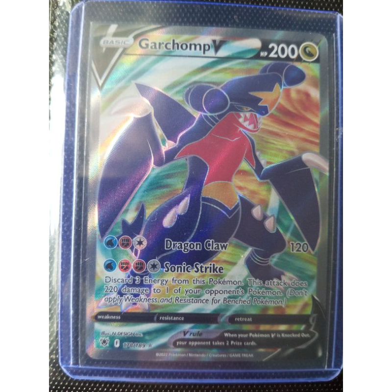 Pokemon TCG Garchomp V | Shopee Malaysia